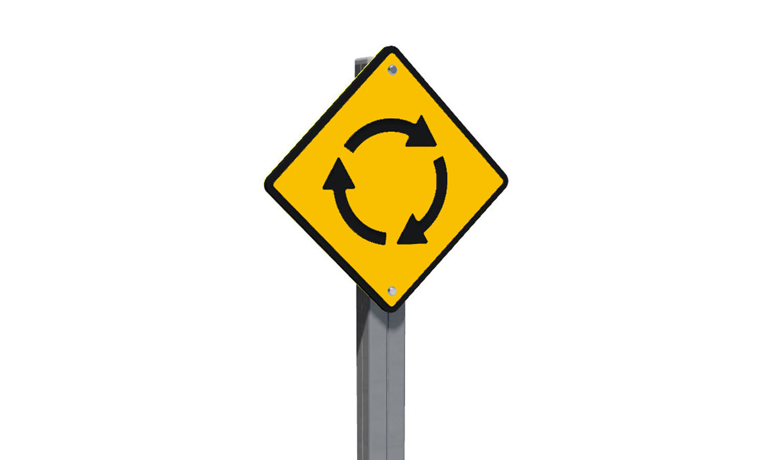 BT-109 - Bike Sign - Roundabout