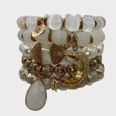 Gold Moon Stack | Heather Ford Designs