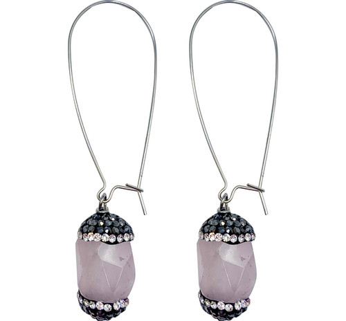 Pink Pave Quartz | Heather Ford Designs