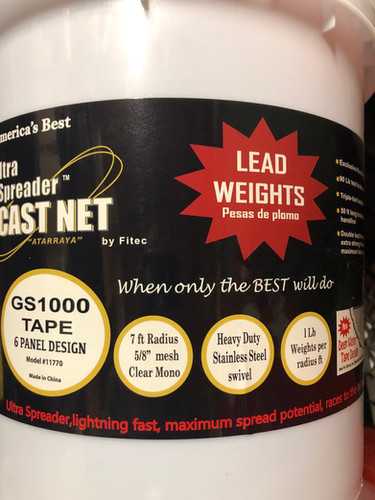 Fitec Guide Series Tape Cast Net | Tackle Bandit