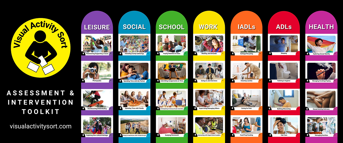 Visual Activity Sort | Assessment | Evaluation | Occupational Therapy