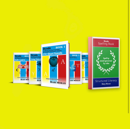 Mary Moran Decode Dyslexia 1 - 4 & N Code | demaceducation