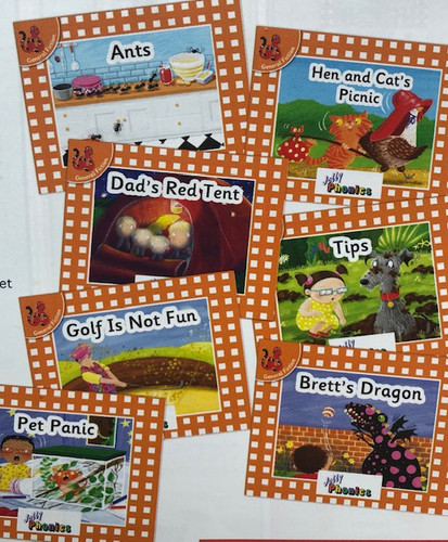 Jolly Phonics Orange Level Readers Complete Set | demaceducation
