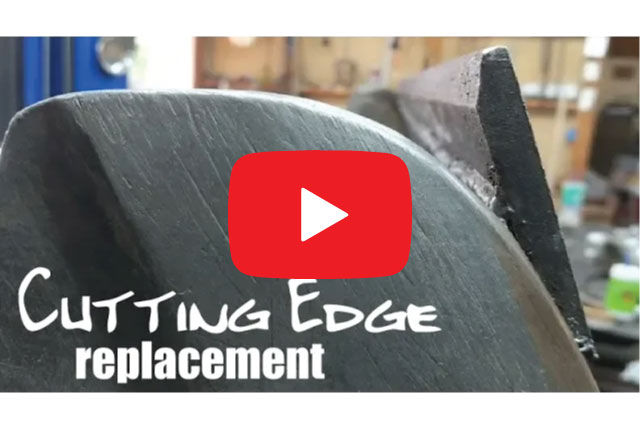 Loader Bucket Cutting Edge Replacement