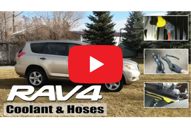 2006-2013 Rav4: Radiator Hoses and Coolant