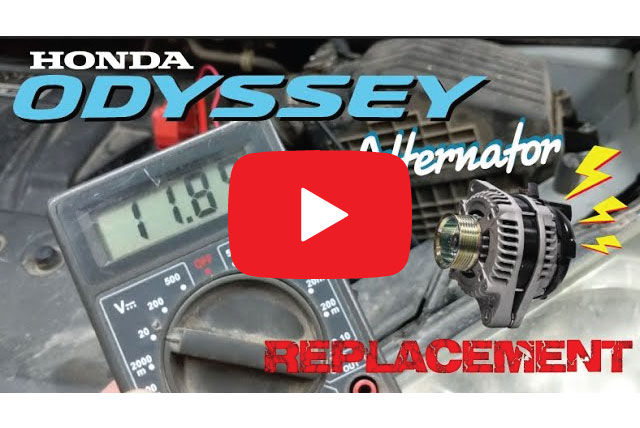 2005-2007 Odyssey: Alternator Replacement