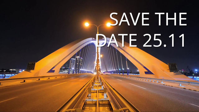 SAVE THE DATE . 25.11