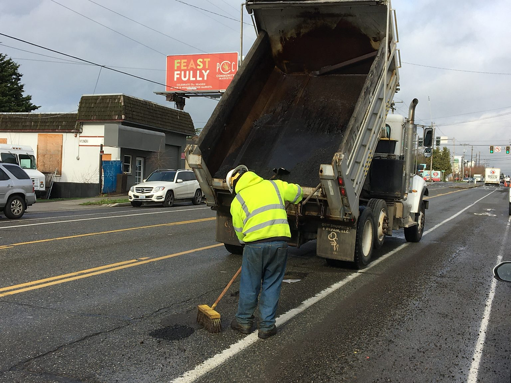 Seattle Department of Transportation filled 23,000 potholes in 2022.