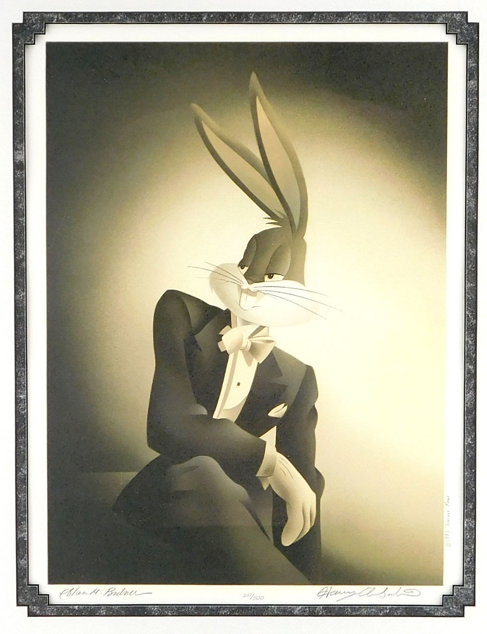 BUGS BUNNY Sabin Bodner Portrait Series Limited Edition Art Looney ...