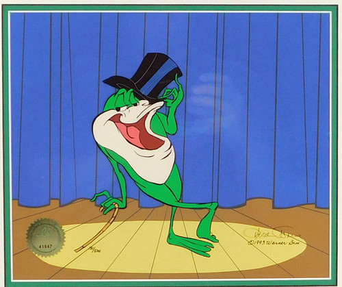 MICHIGAN J. FROG V Chuck Jones Limited Signed Cel Art Warner Bros ...
