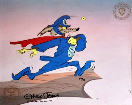 Wile Coyote Acme Batman Cel Chuck Jones Limited Edition Art | ANIMATION ...