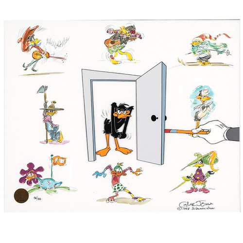Ducks Amuck Limited Edition Daffy Duck Cel by Chuck Jones | ANIMATION ...