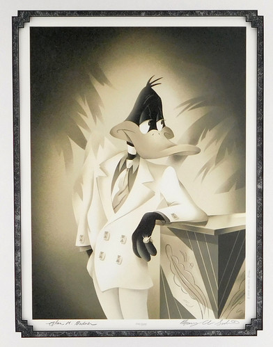 DAFFY DUCK Sabin Bodner Portrait Series Limited Edition Art Looney ...