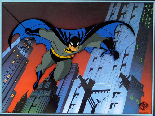 BATMAN Cel I Am The Night Hand Painted Limited Edition Cell Art ...