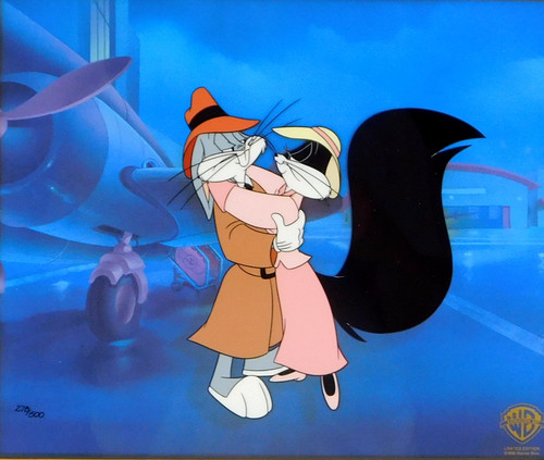 Carrotblanca Bugs Bunny Limited Edition Looney Tunes Cel Art Warner ...