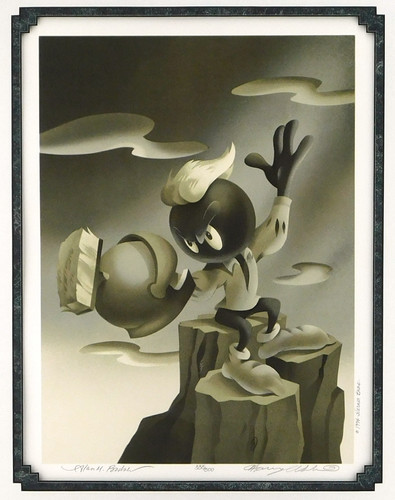 MARVIN MARTIAN Sabin Bodner Portrait Series Limited Art Looney Tunes ...