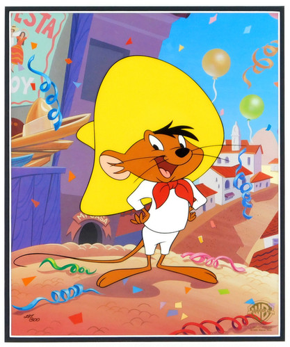 SPEEDY GONZALES Mexican Mouse Cel Warner Bros. Looney Tunes Limited ...