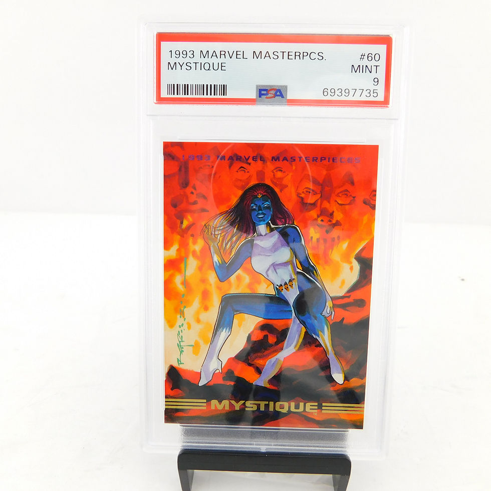 1993 Marvel Masterpieces #60 MYSTIQUE PSA 9 MNT | ANIMATION AMERICA