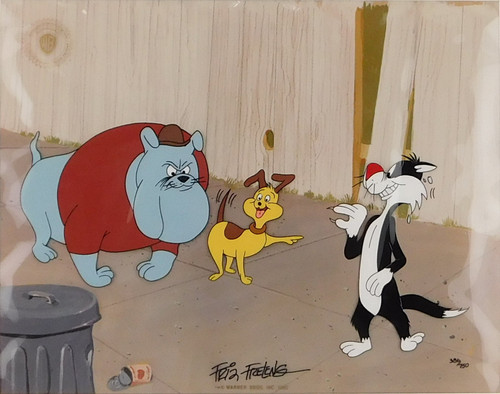 Spike Chester Sylvester Friz Freleng Signed Cel Looney Tunes Art Cell