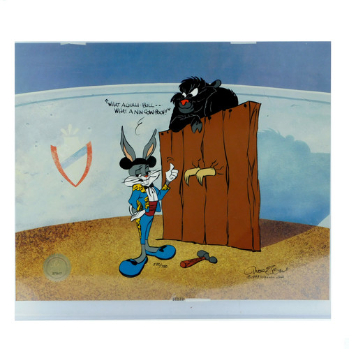 Gulli-Bull Bugs Bunny Chuck Jones Cel Signed Limited Art | ANIMATION ...