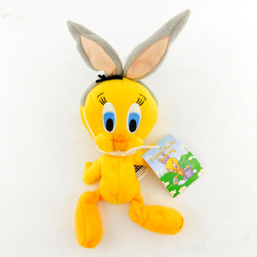 EASTER Bunny TWEETY BIRD Warner Bros. Exclusive Bean Bag Plush 1998 ...