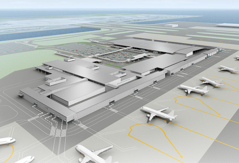 New terminal opens in KIX!