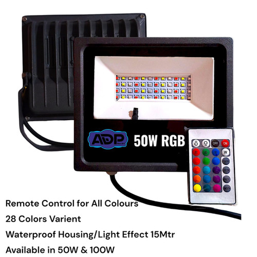 50W RGB Flood Light | Ad Power