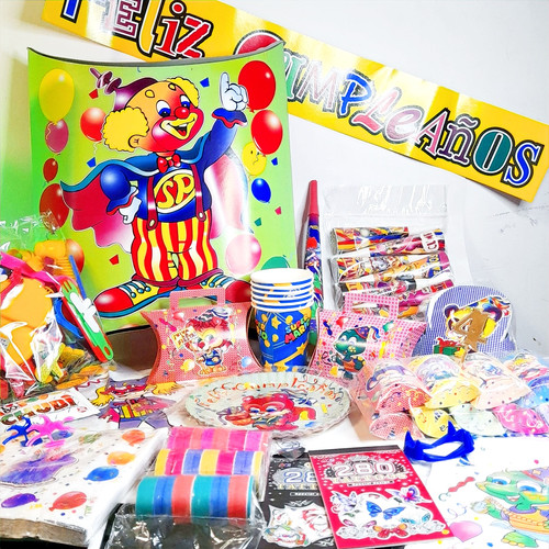 MEGA Pack Premium - 30 Personas Cotillon Cumpleanos Retro Vintage ...