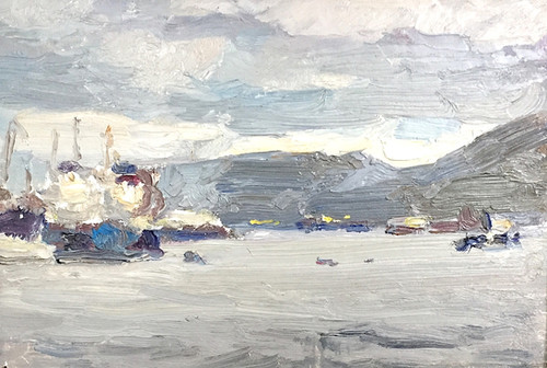 "Murmansk.The White Night" (1964) by Sergey Nikolaevich Shomin (1913 ...