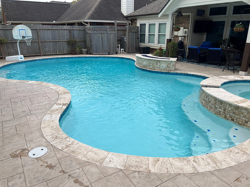 White Plaster & Tile Sandblast