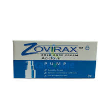 ZOVIRAX PUMP CREAM 2G | IBN RUSHD PHARMACY