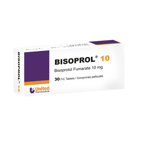 BISOPROL 10MG FC 30 TABLETS | IBN RUSHD PHARMACY