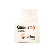 GASEC 20MG 14 CAPSULES | IBN RUSHD PHARMACY