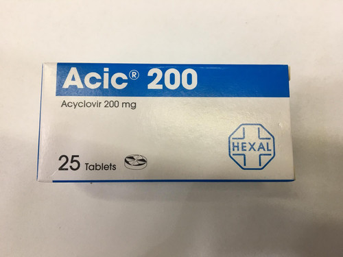 ACIC 200MG 25 TABLETS | IBN RUSHD PHARMACY
