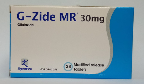 G-ZIDE MR 30MG 28 TABLETS | IBN RUSHD PHARMACY