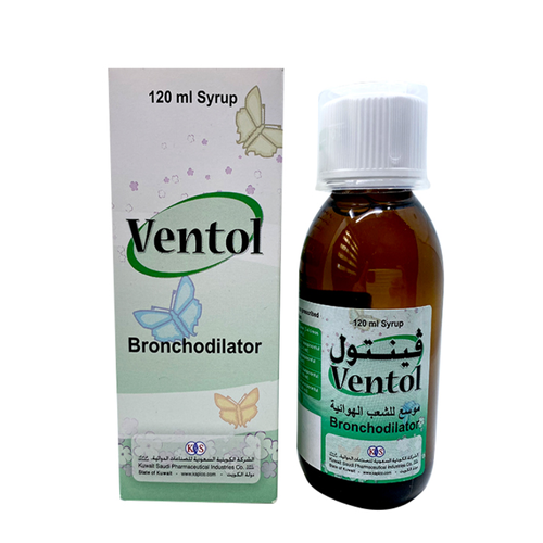 VENTOL SYRUP 120ML | Ibn RUSHD PHARMACY