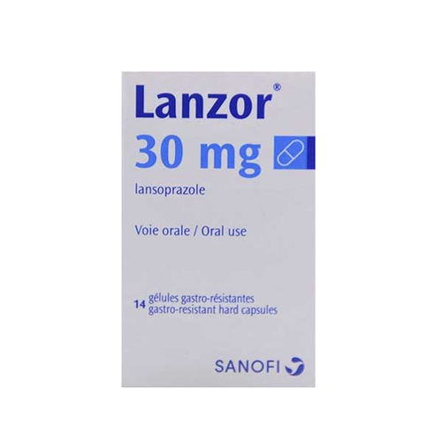 LANZOR 30MG 14 CAPSULES | IBN RUSHD PHARMACY