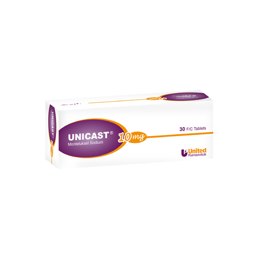 UNICAST 10MG 30 TABLETS | IBN RUSHD PHARMACY