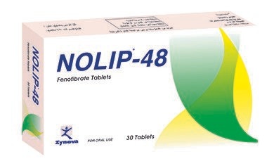 NOLIP 48MG 30 TABLETS | IBN RUSHD PHARMACY