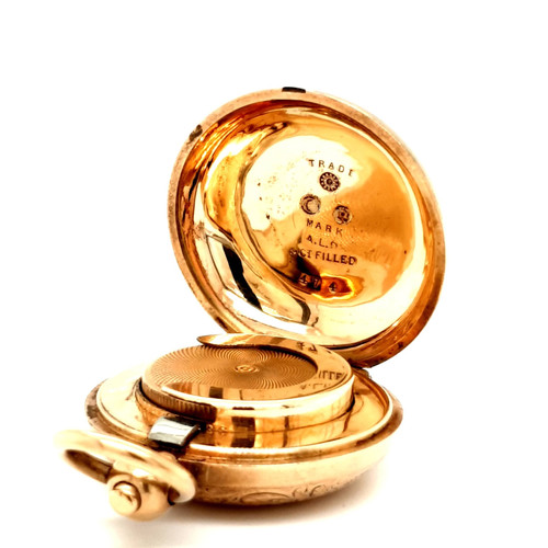 9ct Gold Filled AL Dennison Sovereign Coin Holder | Bristol Jewellery Co