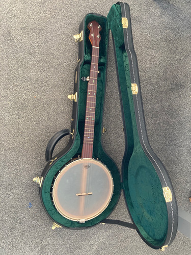 SOLD: 11" Open Back, 3-Ply Maple Rim, Maple Neck | Mcleod Banjos