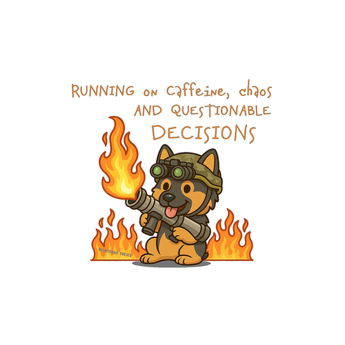 Questionable Decisions Sticker | Righteous Tactics