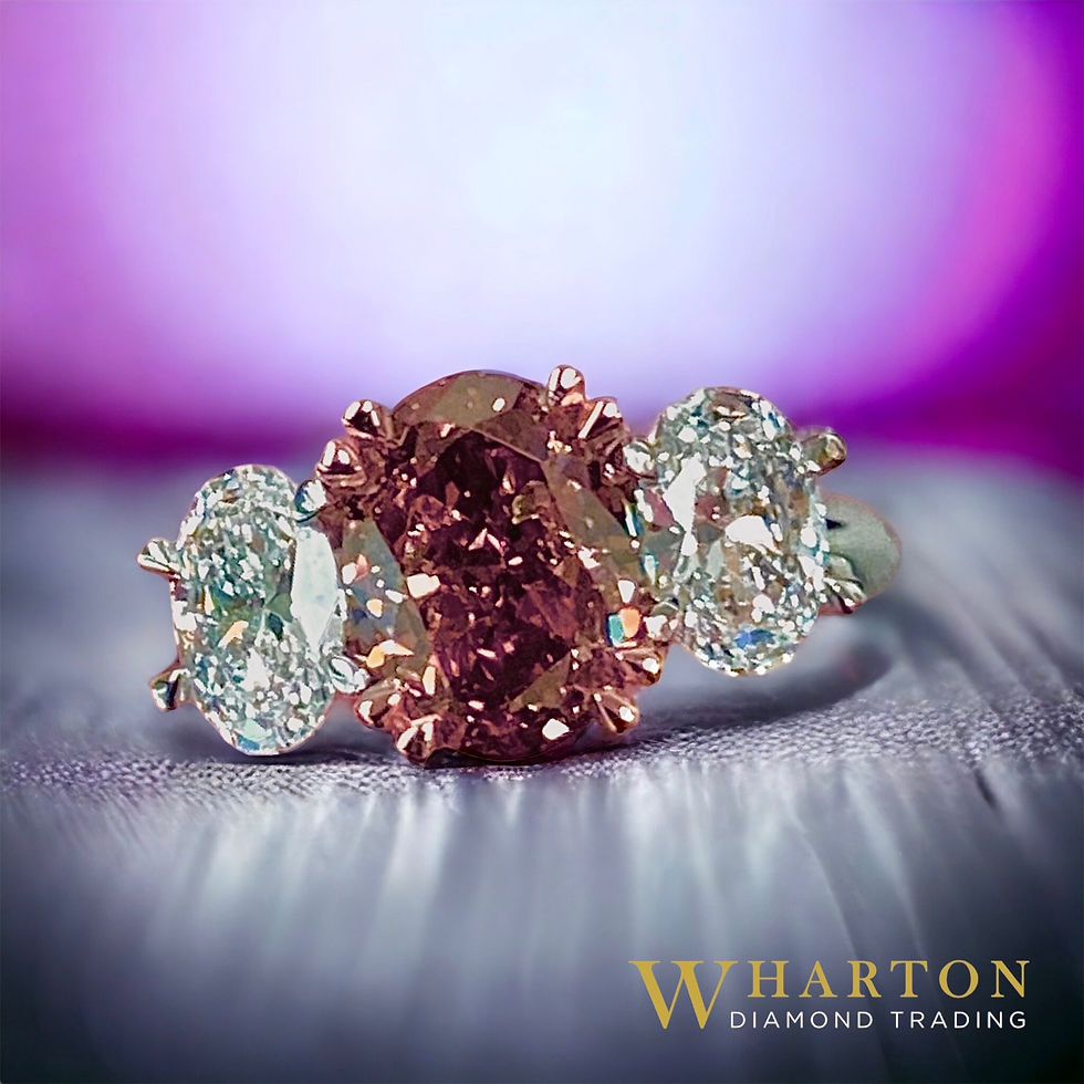 The Finest Pink & Champagne Diamonds | Natural | Wharton - Seriously Fancy