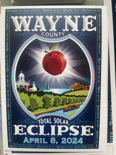 Eclipse 2024 - Post Card 3PK | Wayne History