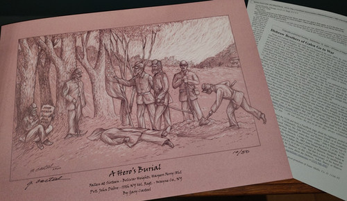 Disbro Print - A Hero's Burial | Wayne History
