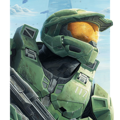 Master Chief, Print | seancarlsonart