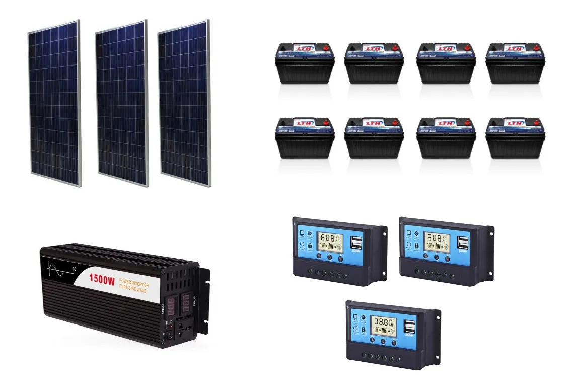 Kit Sistema Solar Aislado isla #3 | agroenergy