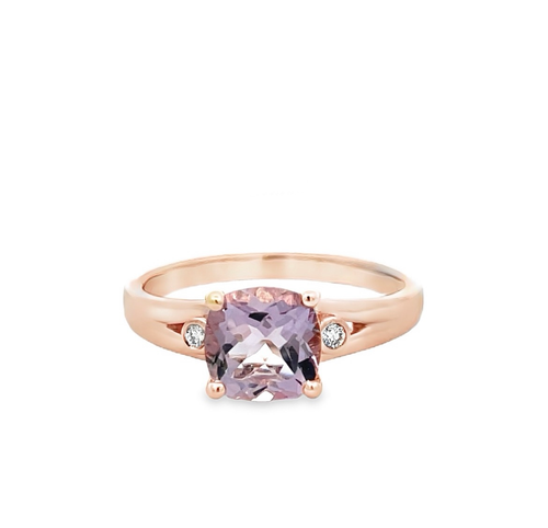 Pink Amethyst Ring | campbellsjewellery