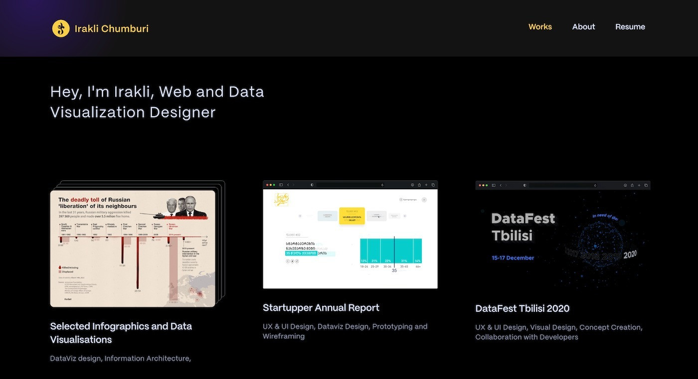 Chumburi.com | Data Visualisation Design