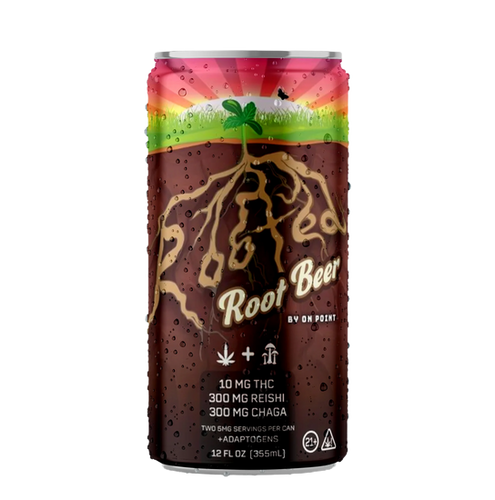 ON POINT Rooted Root Beer | 10mg THC | GP HEMP